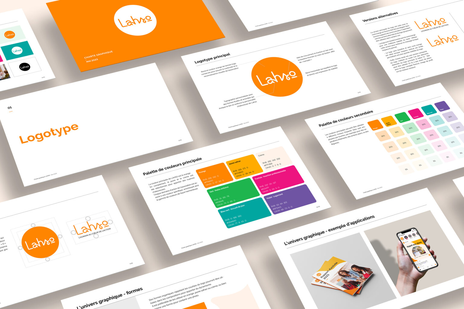 Refonte identité visuelle association Lahso - Graphiste freelance à ...
